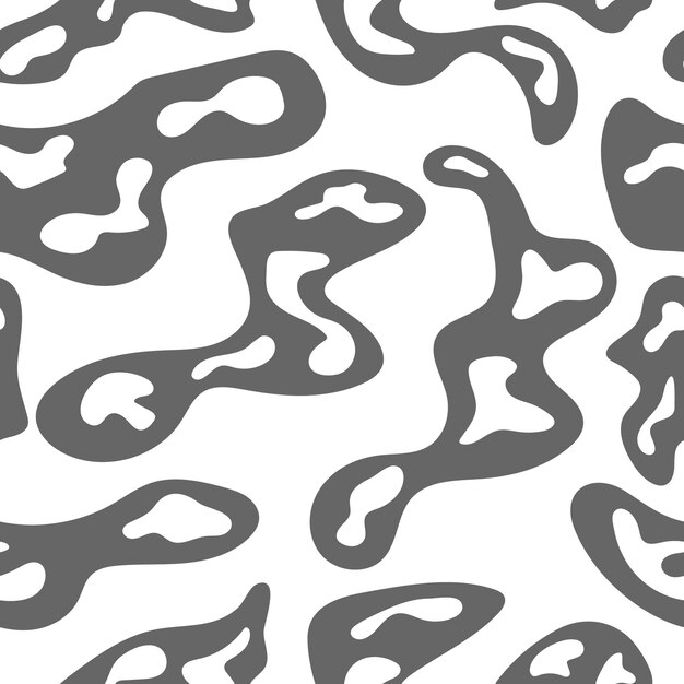 Premium Vector Seamless Abstract Pattern Of Arbitrary Shapes For