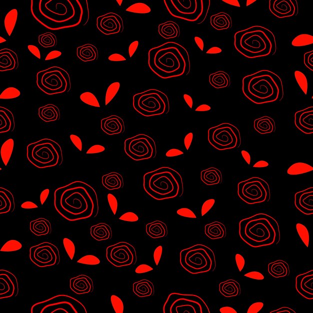 Premium Vector | Seamless abstract pattern spirals Premium Vector | Seamless abstract pattern spirals