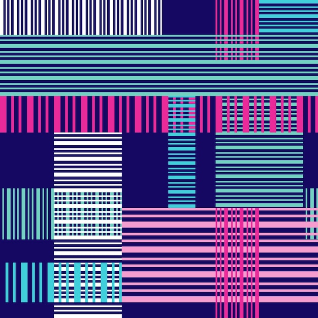 Premium Vector | Seamless bright pattern with colorful cross lines ... Premium Vector | Seamless bright pattern with colorful cross lines ...