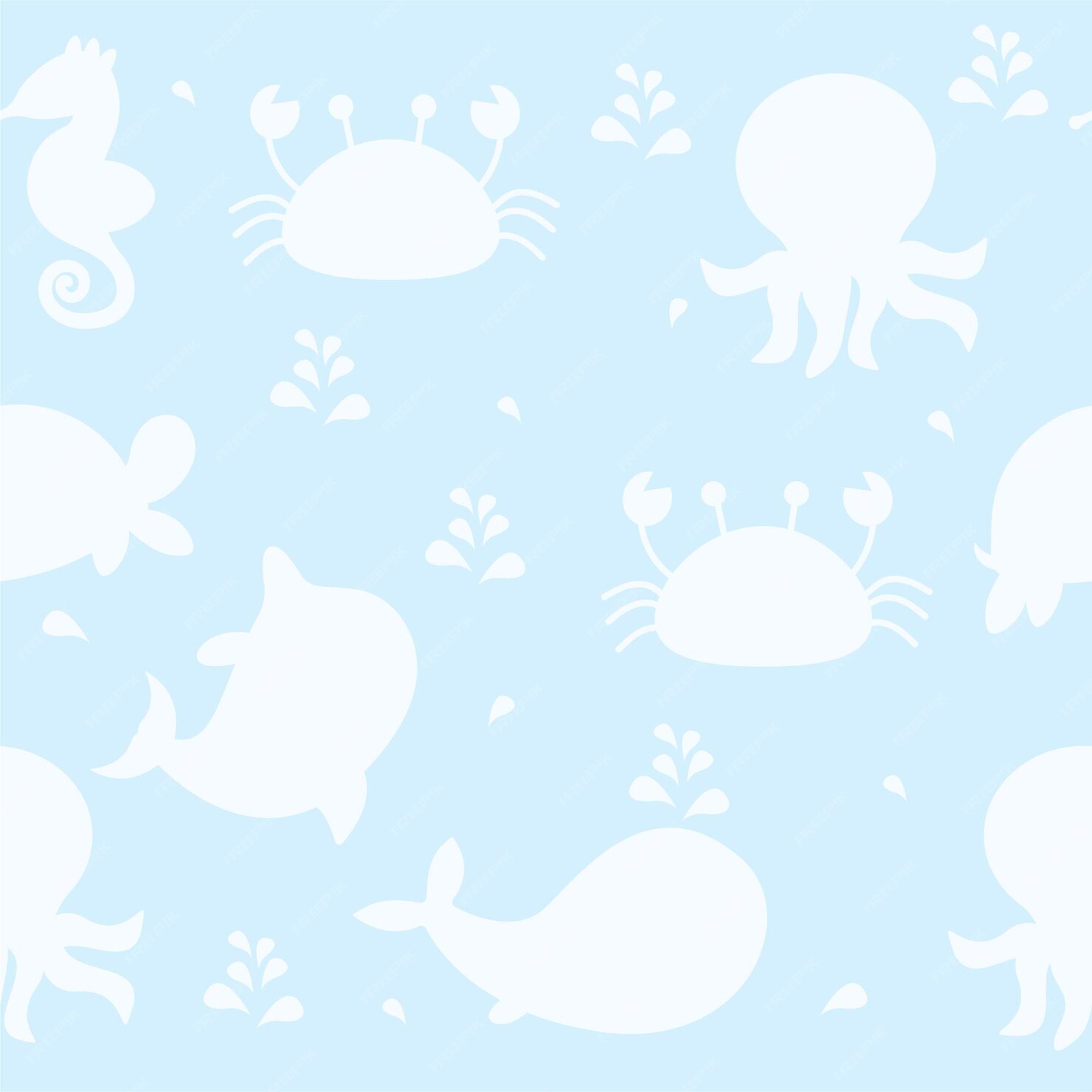 Premium Vector | Seamless children's pattern animal style silhouette ... Premium Vector | Seamless children's pattern animal style silhouette ...