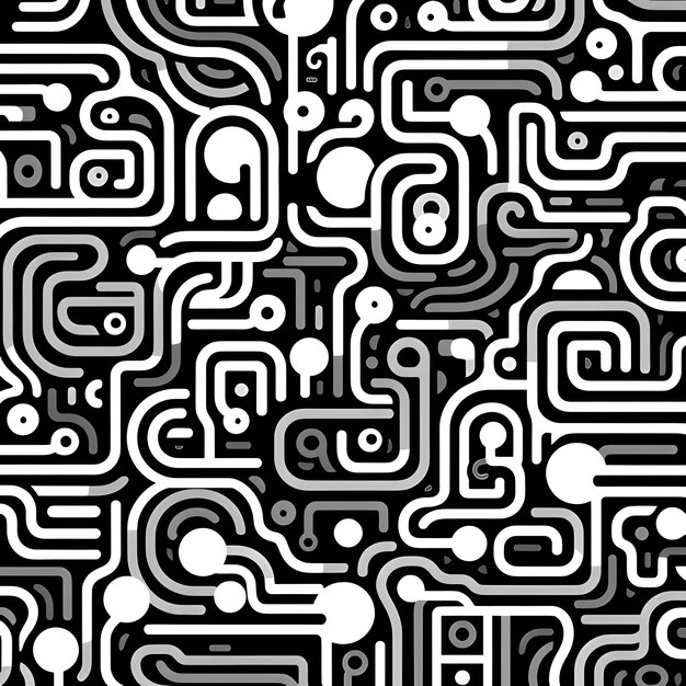 Premium Vector | Seamless circuit board pattern Vector illustration ... Premium Vector | Seamless circuit board pattern Vector illustration ...
