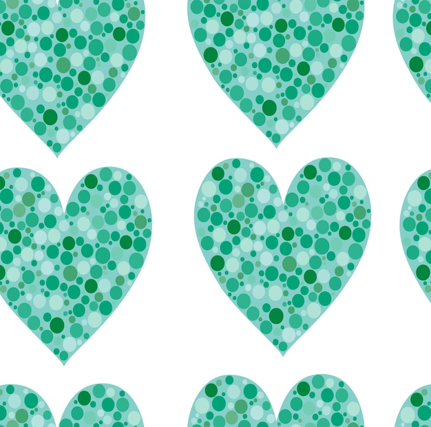 Premium Vector | Seamless heart pattern background Premium Vector | Seamless heart pattern background