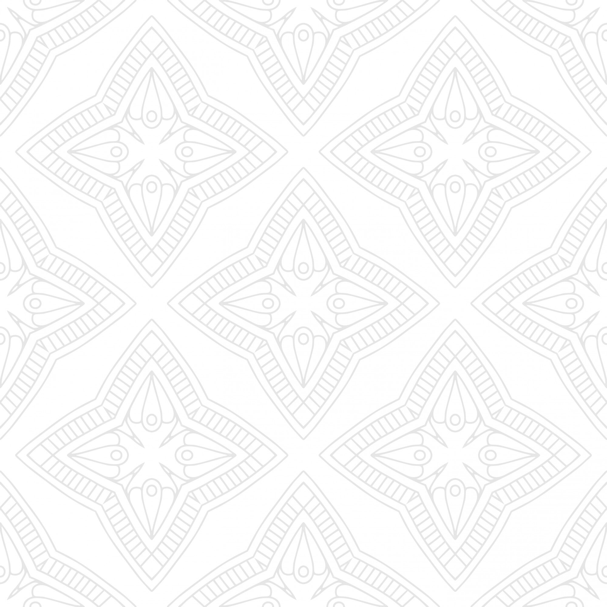 Premium Vector Seamless Ornament Pattern
