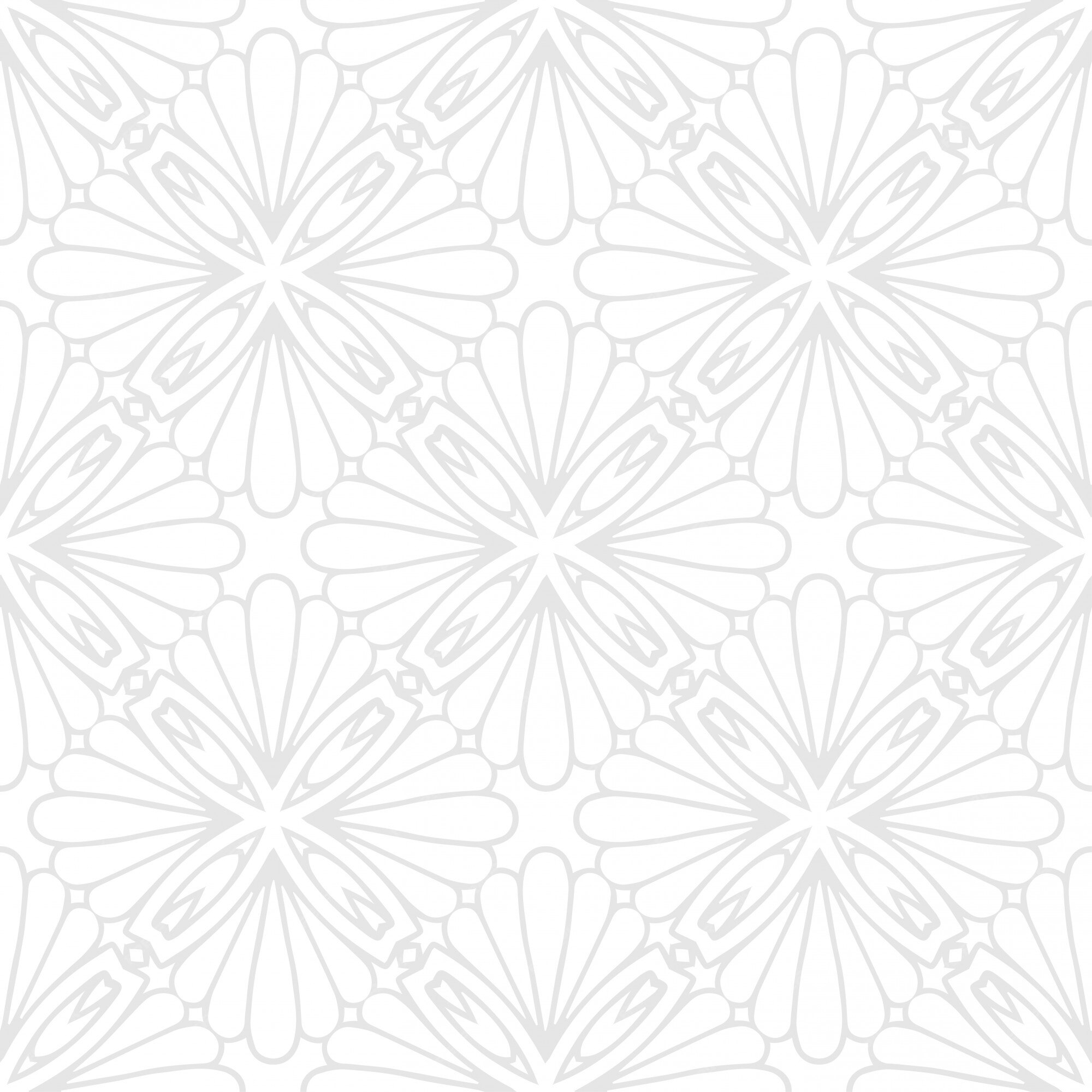 Premium Vector Seamless Ornament Pattern