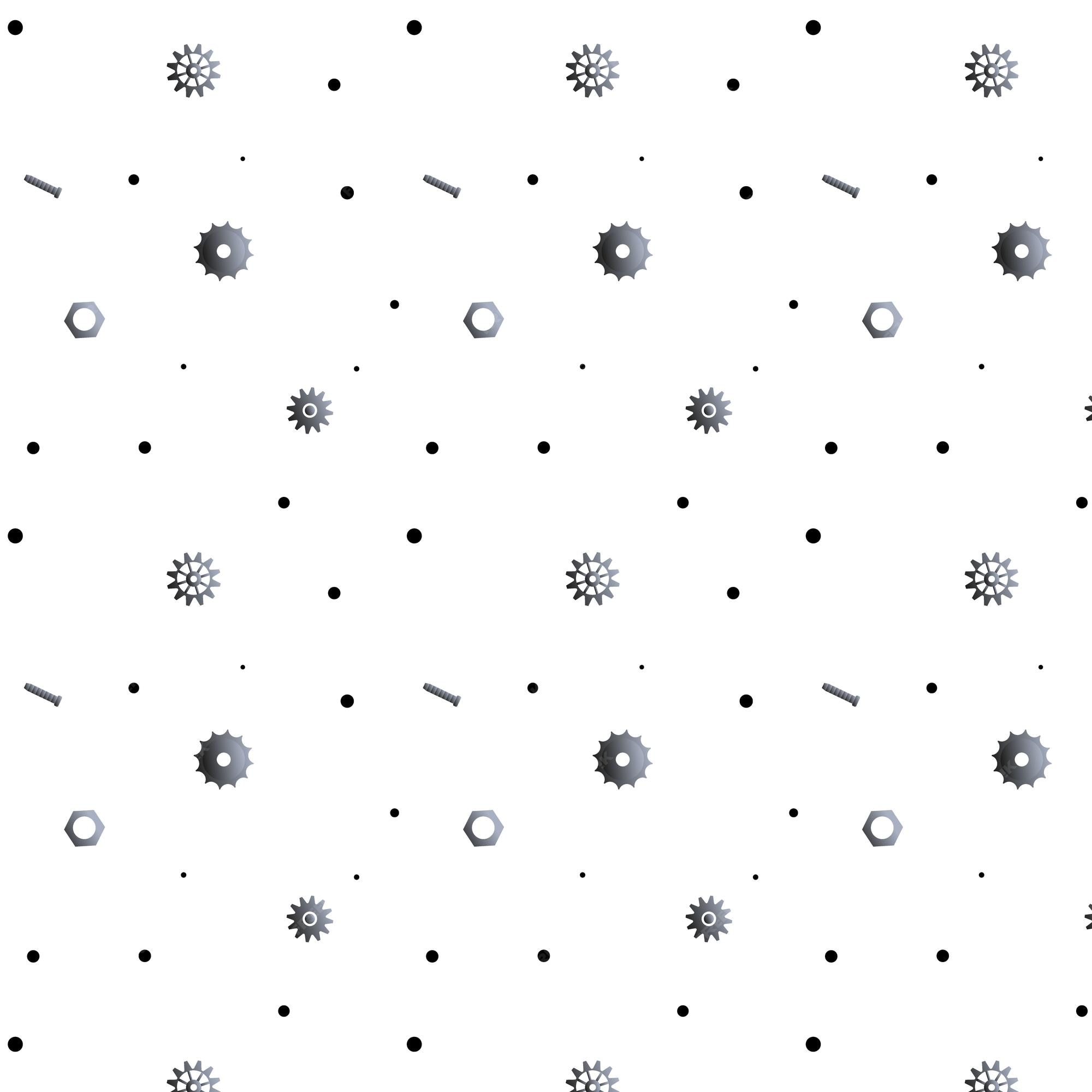 Premium Vector | Seamless pattern with robots pattern with robots robot pattern vector robots