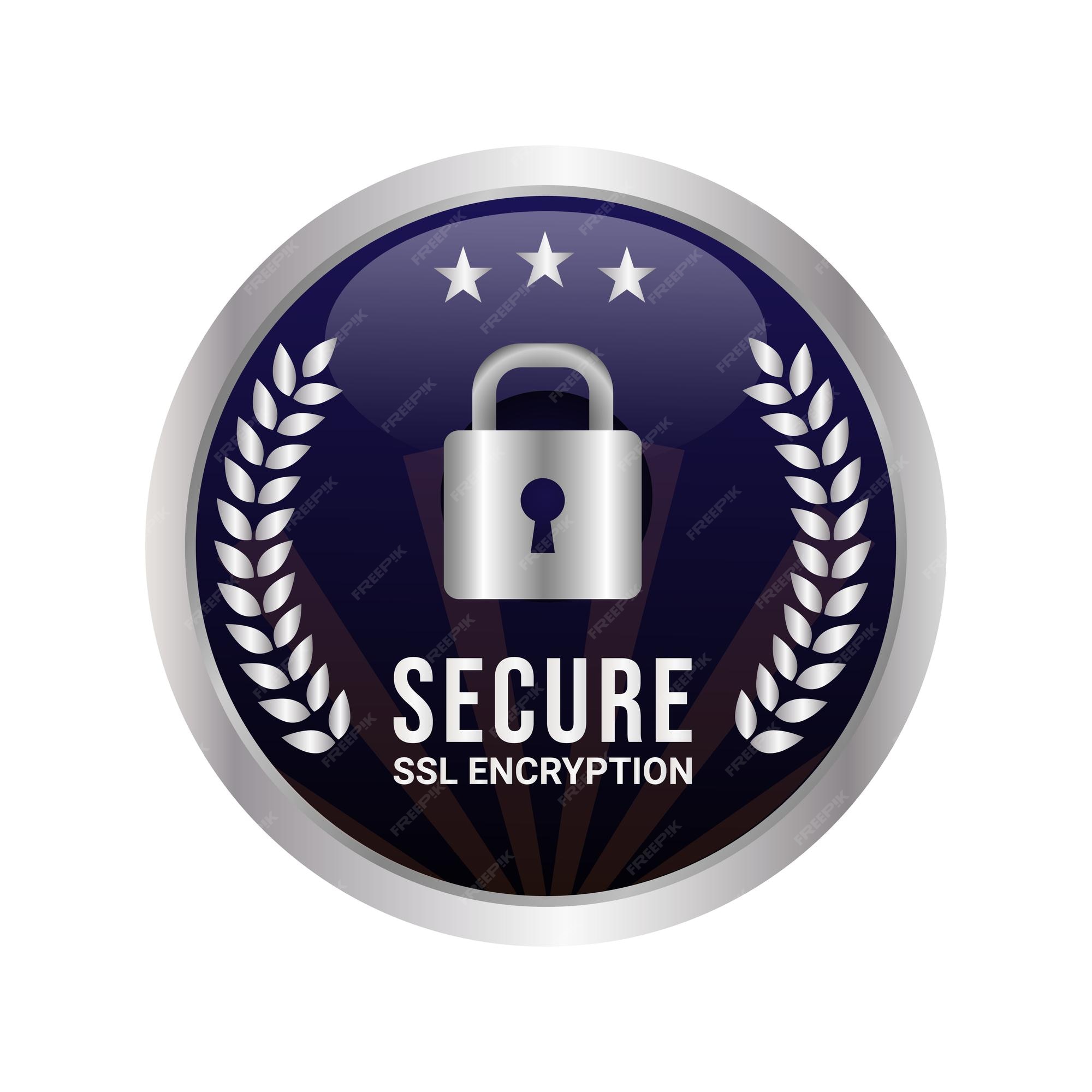 Premium Vector Secure Ssl Encryption Logo Secure Connection Icon