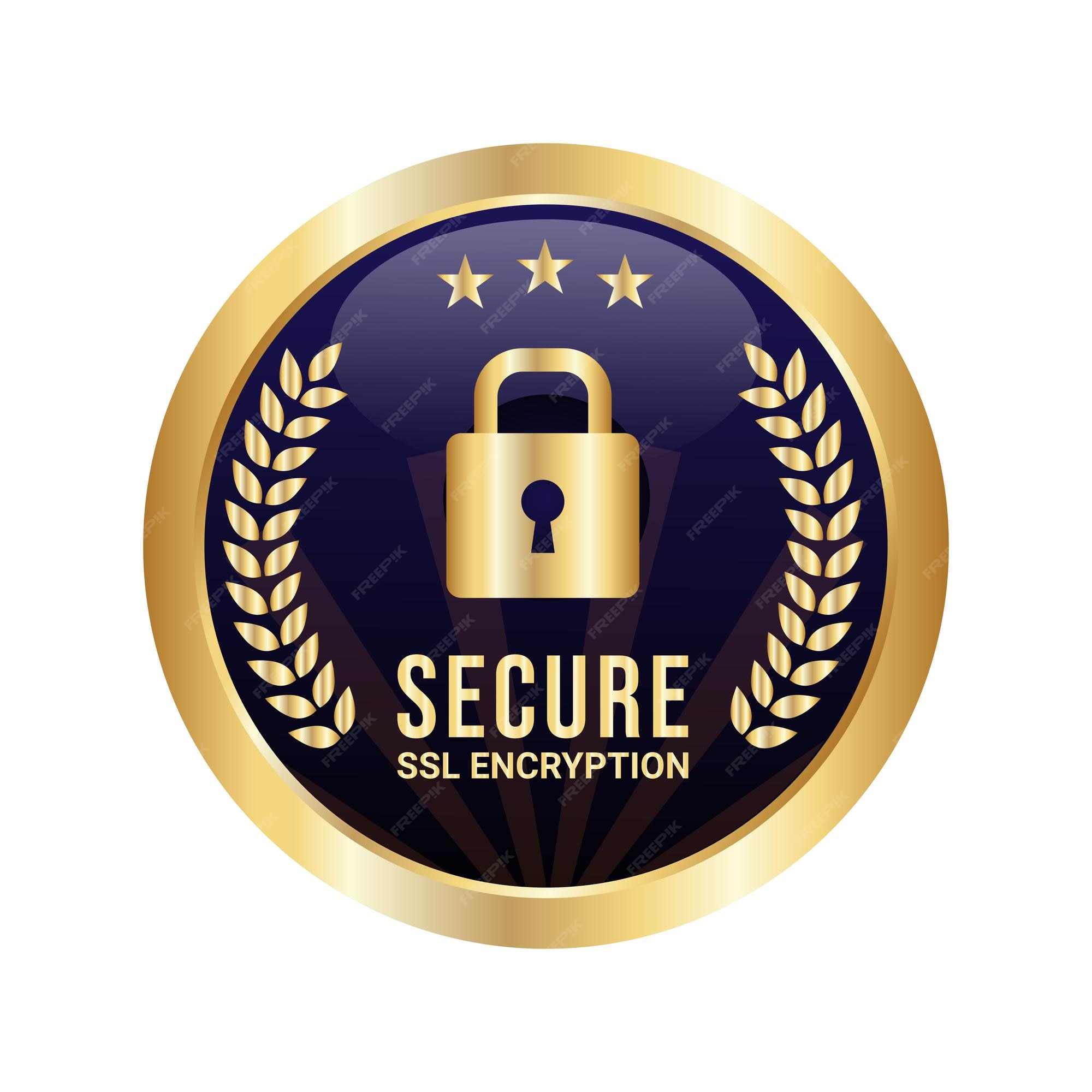 Premium Vector Secure Ssl Encryption Logo Secure Connection Icon