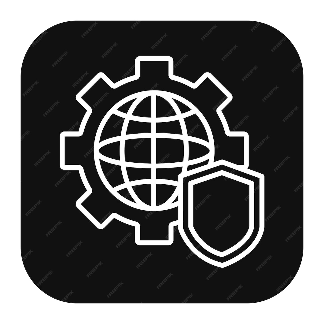 Premium Vector | Security Settings Vector Illustration Premium Vector | Security Settings Vector Illustration