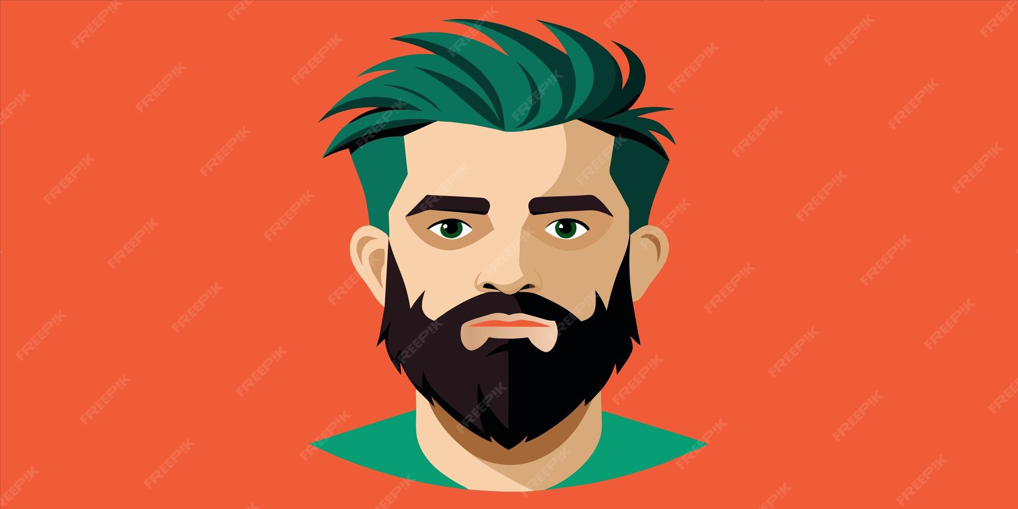 Premium Vector | A series of faces from the artists magazine Premium Vector | A series of faces from the artists magazine