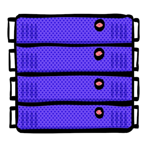 Premium Vector | Server rack halftone icon hand drawn color vector ... Premium Vector | Server rack halftone icon hand drawn color vector ...