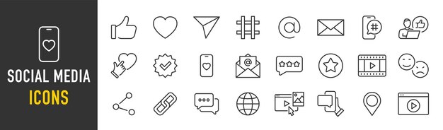 Premium Vector | Set of 60 web development web icons in line style programming code mobile app ...