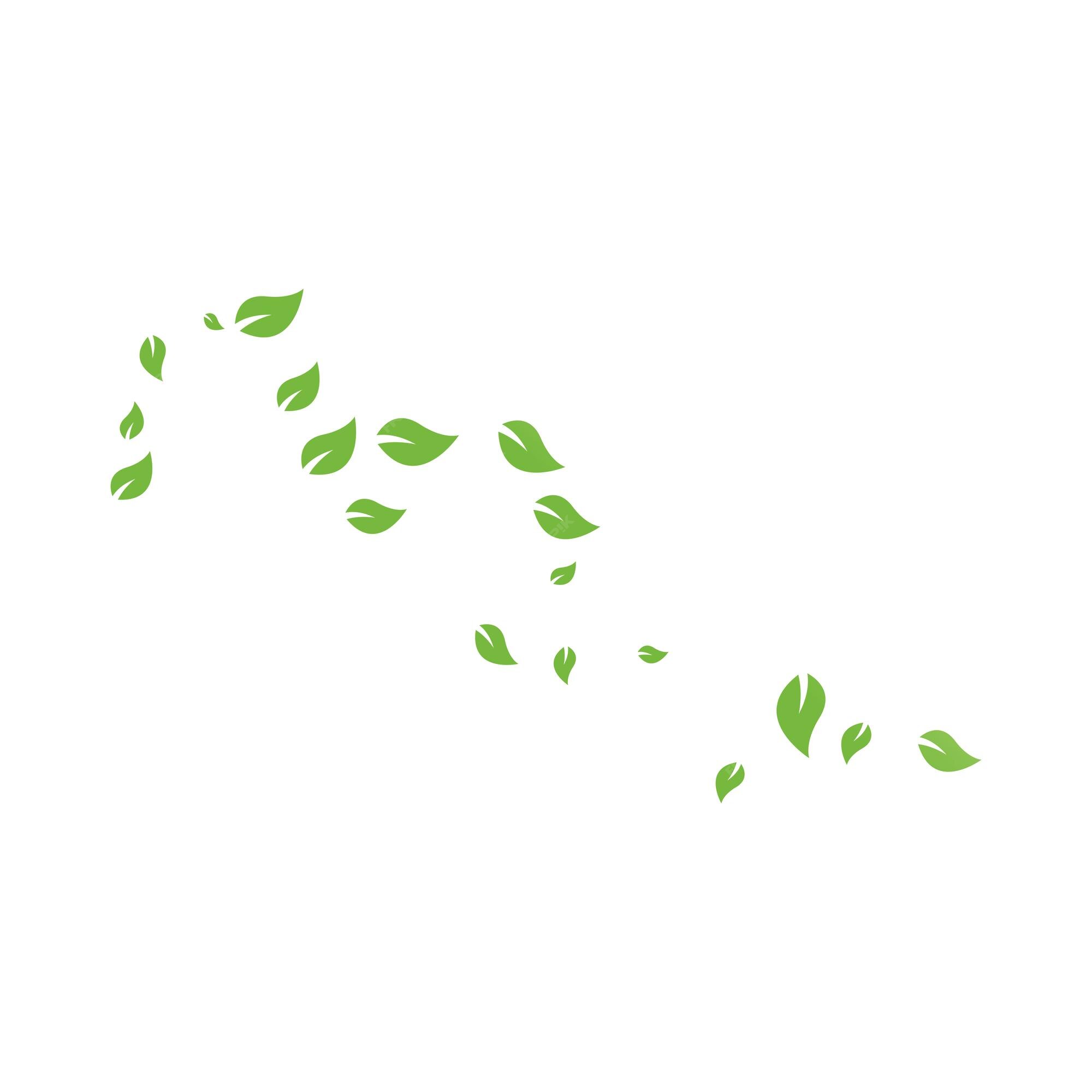 Premium Vector Set Of Abstract Leaf Background Template Vector