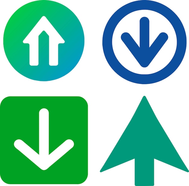 Premium Vector | Set of arrow direction icon vector Premium Vector | Set of arrow direction icon vector