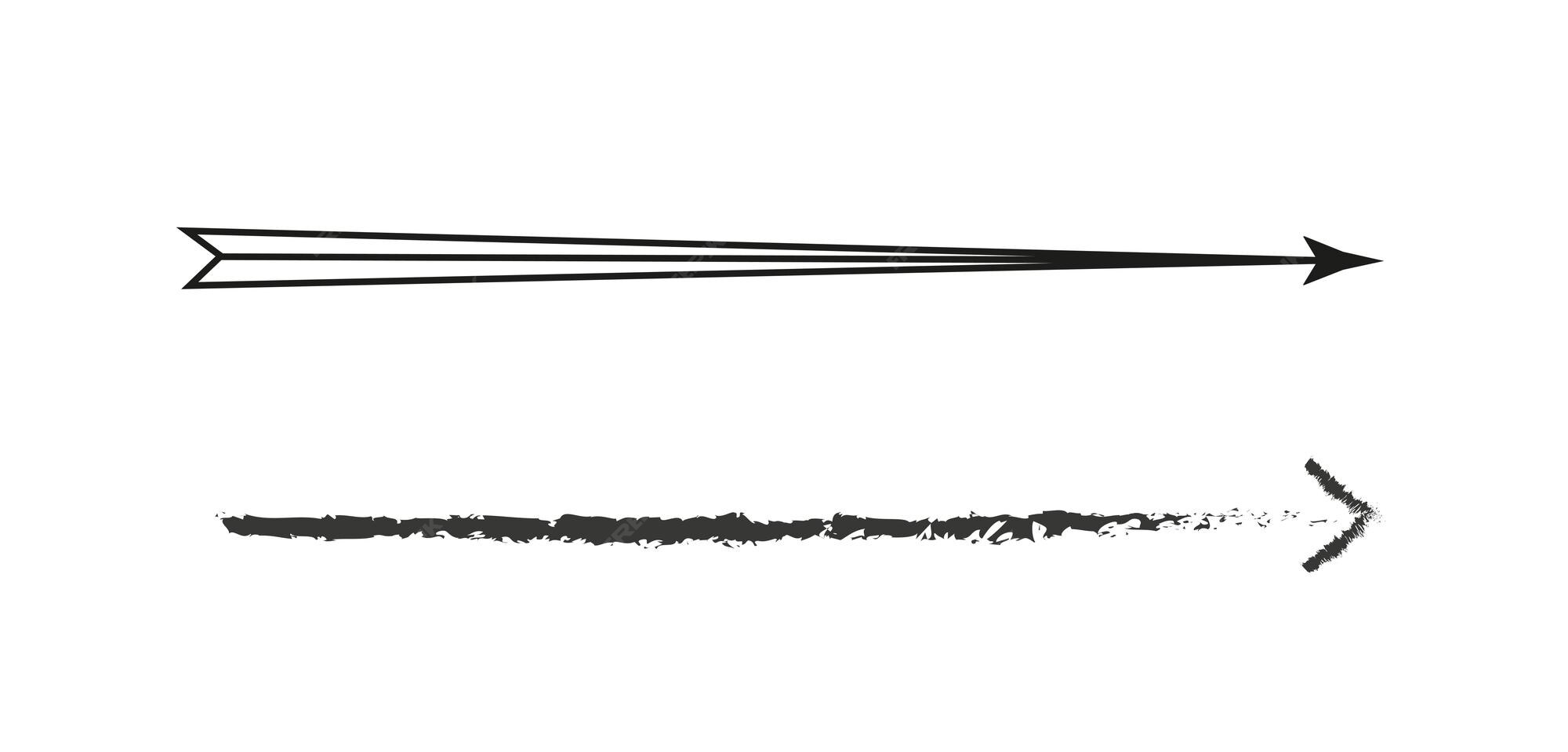 Premium Vector Set Of Arrows Pack Of Pointers Minimalist Creativity And Art Ui And Ux Design