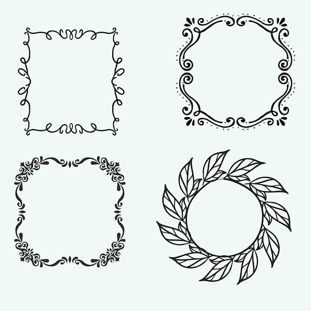Premium Vector Set Of Book Vignettes Dividers And Separators Text