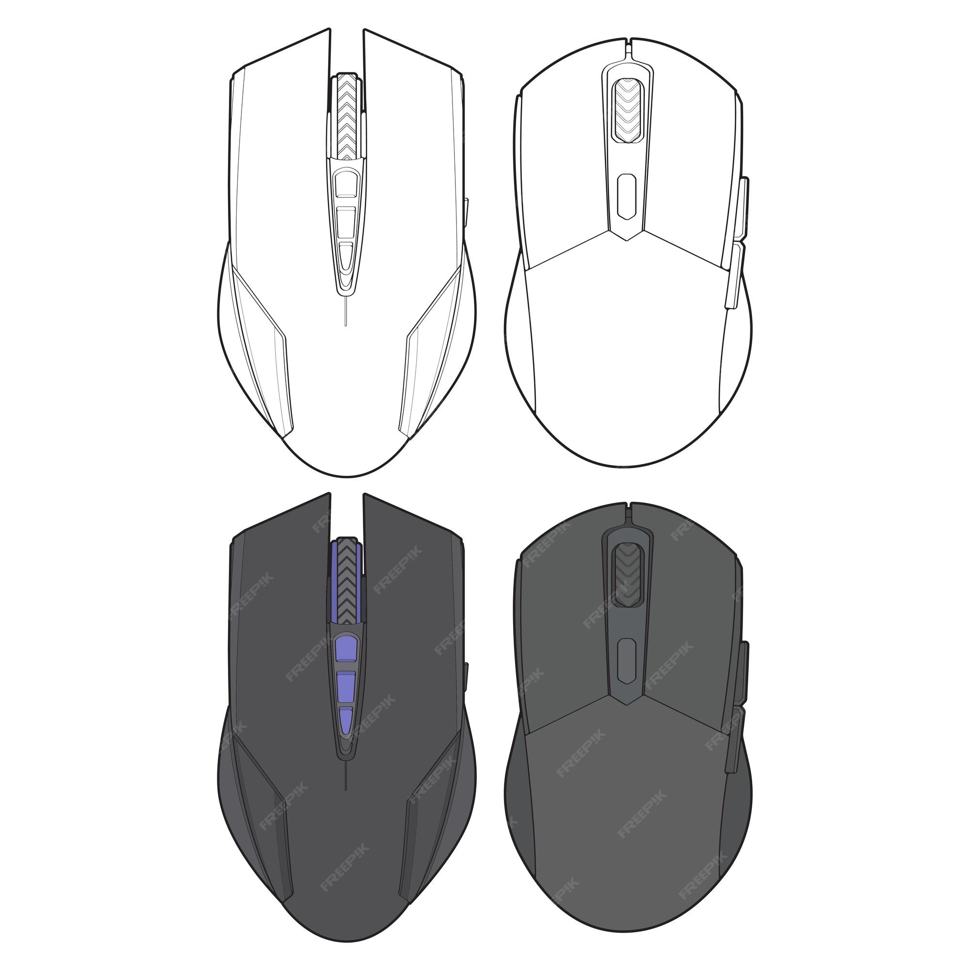 Computer Mouse Diagram