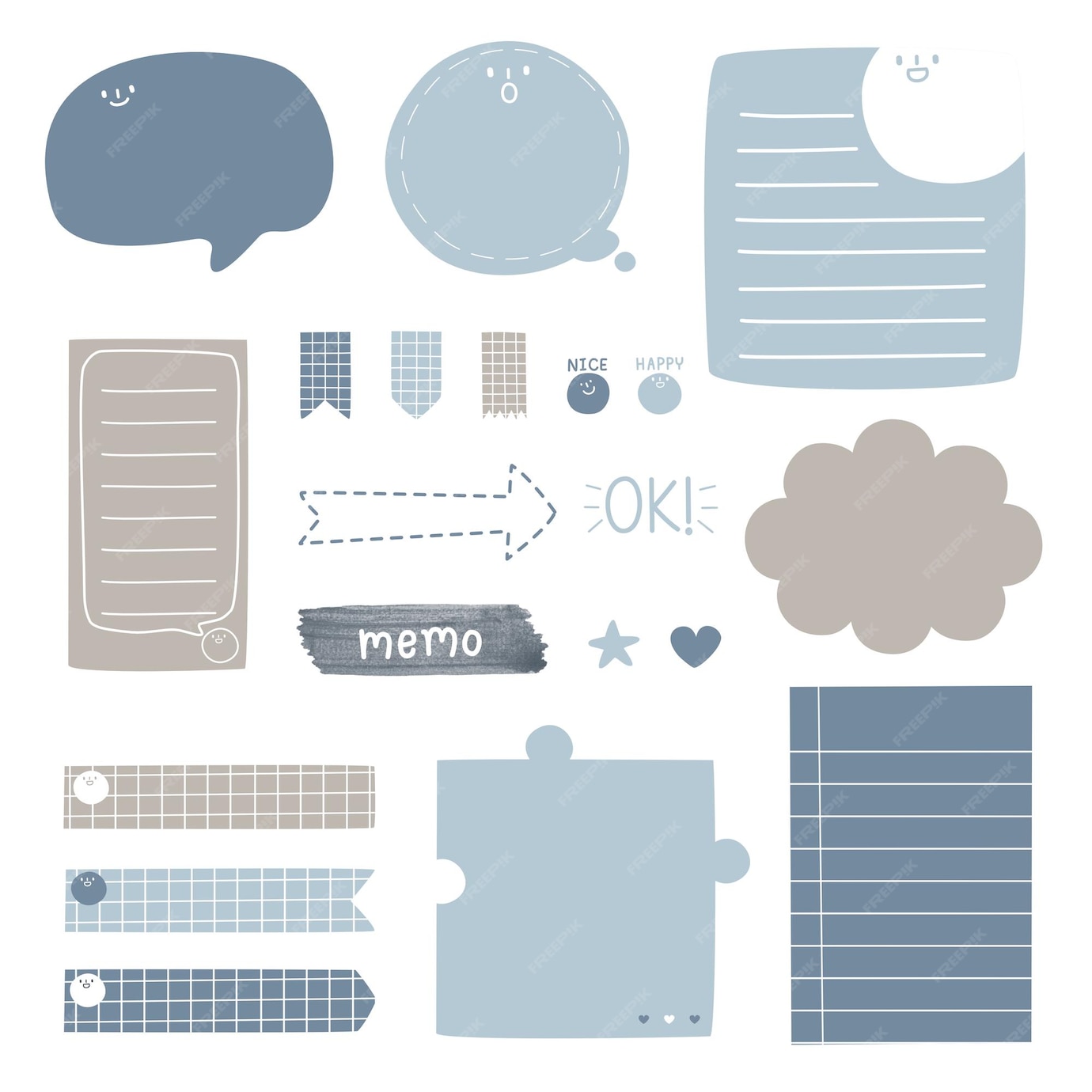 Premium Vector | Set of cute hand drawn doodle text box with icon ... Premium Vector | Set of cute hand drawn doodle text box with icon ...