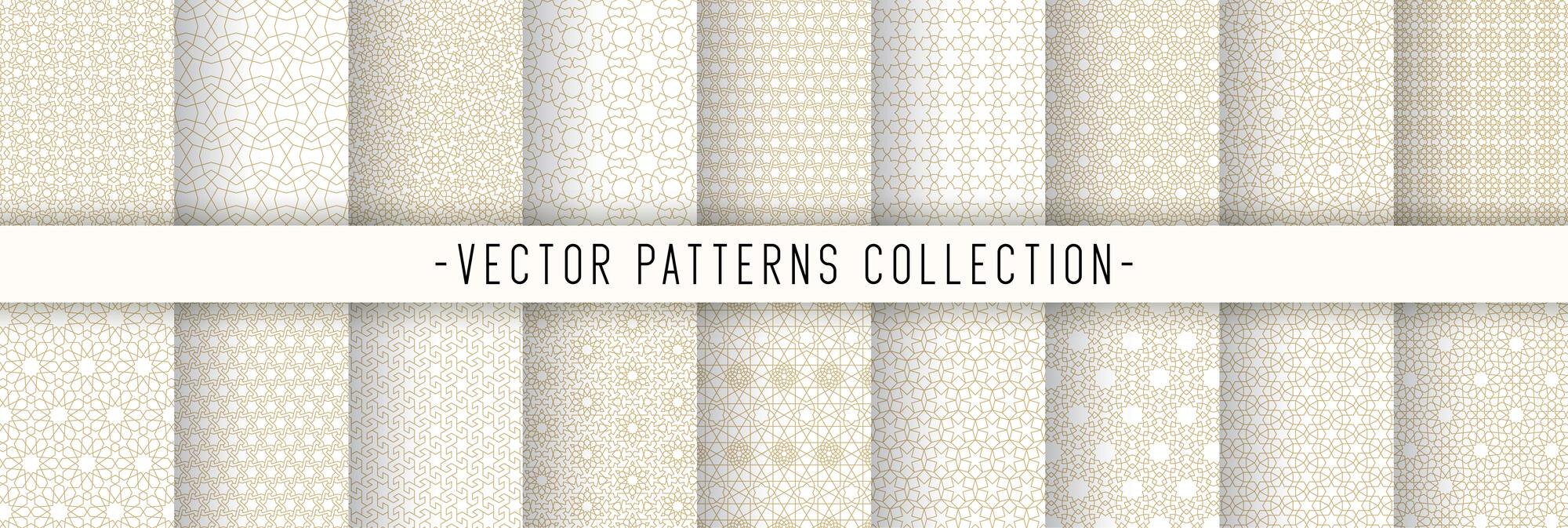 Premium Vector | Set of geometric seamless patterns abstract geometric ... Premium Vector | Set of geometric seamless patterns abstract geometric ...