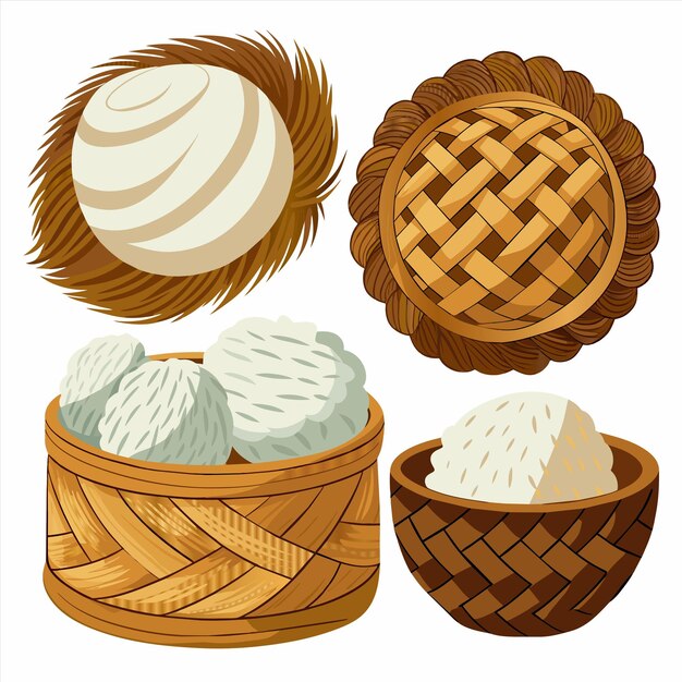 Premium Vector | A set of images of different types of ice cream Premium Vector | A set of images of different types of ice cream