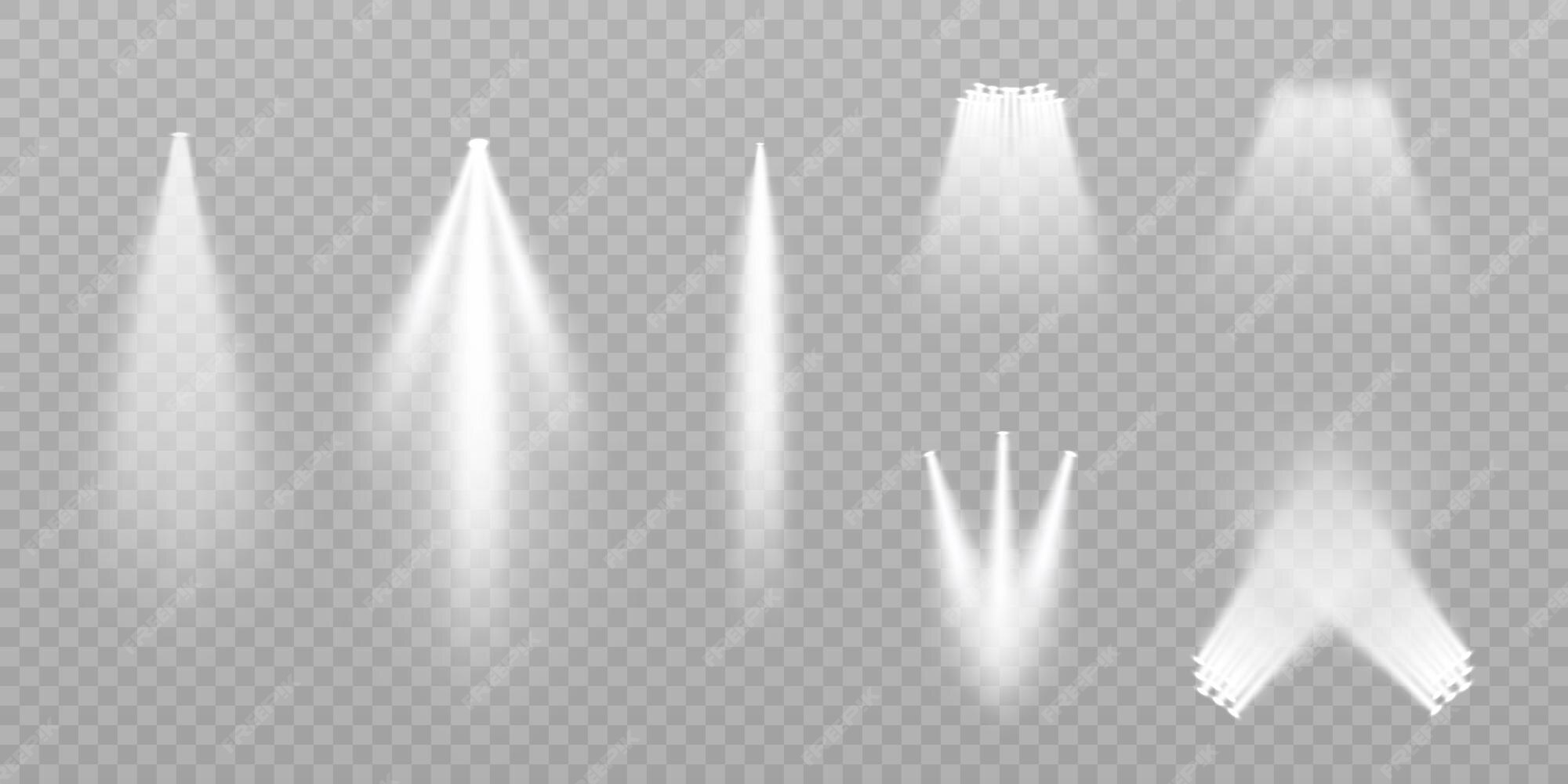 Premium Vector | Set of light effects spotlight glowing light isolated ... Premium Vector | Set of light effects spotlight glowing light isolated ...