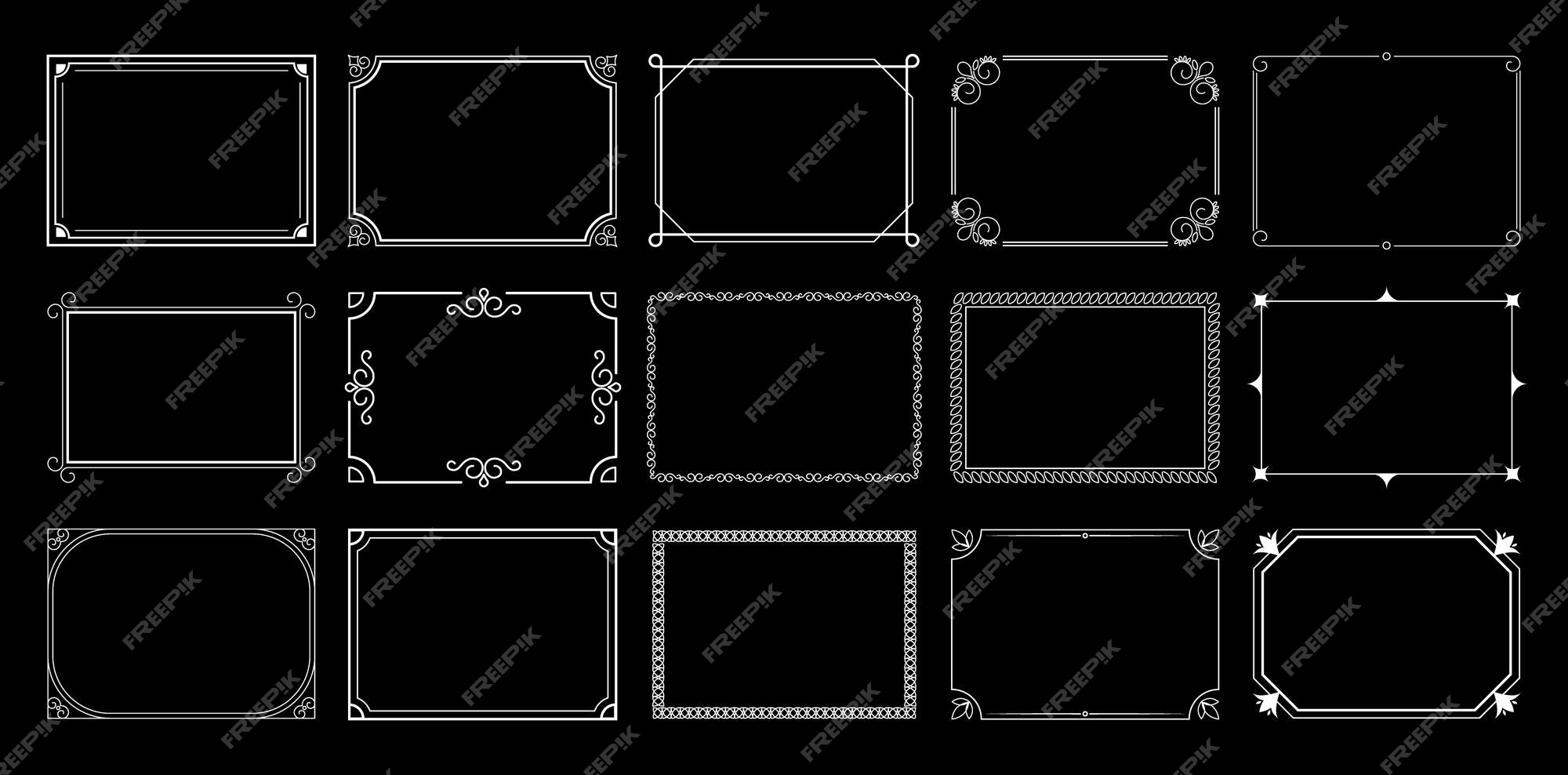 Premium Vector Set Of Seamless Patterns