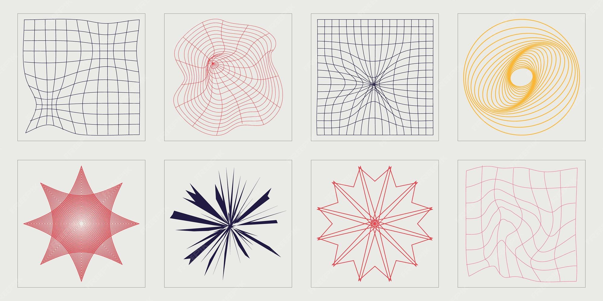 Premium Vector | Set of y2k style vectors of objects large set of retro objects for design ...