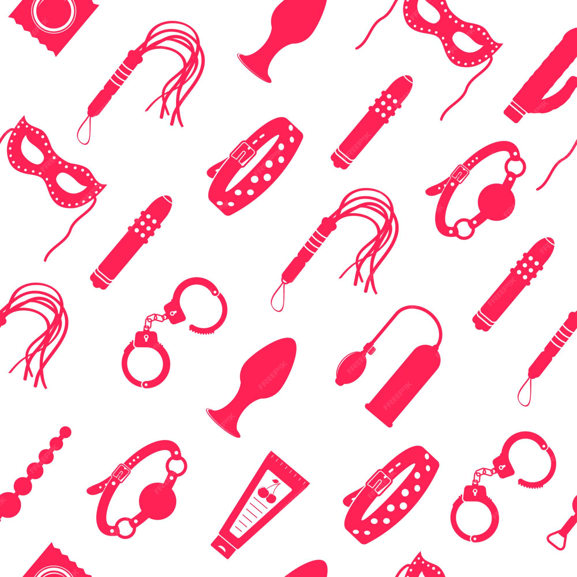 Premium Vector Sex Seamless Pattern
