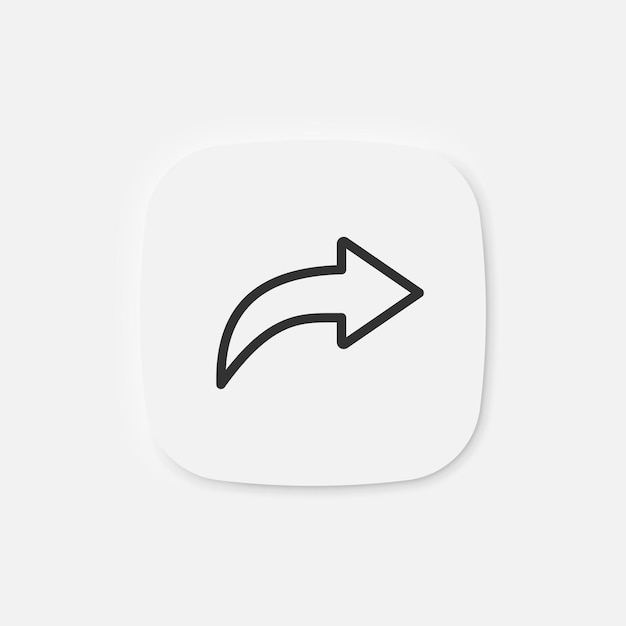 Premium Vector | Share arrow icon forward symbol send signs set vector ... Premium Vector | Share arrow icon forward symbol send signs set vector ...