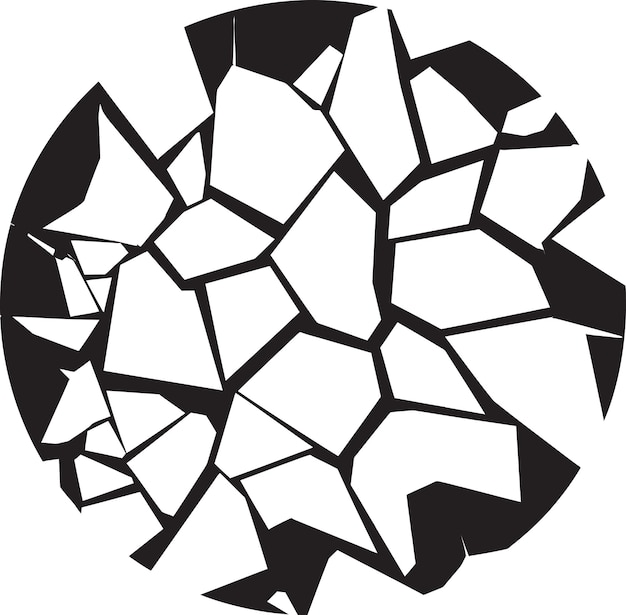 Premium Vector Shattered Dimensions Broken Glass Vector Artwork