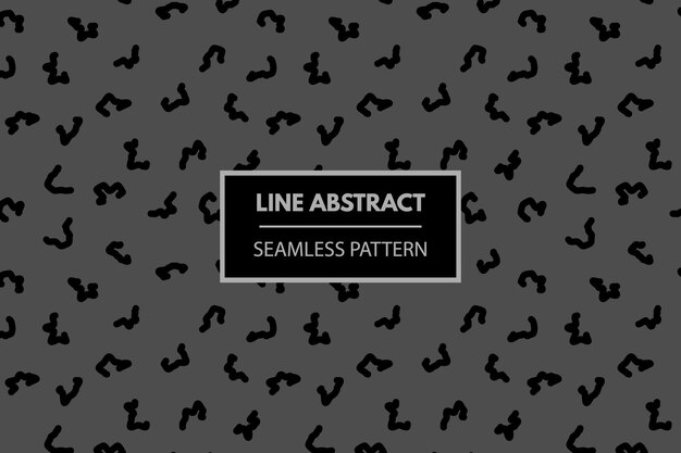 Premium Vector Short Squiggly Wiggly Black Lines Seamless Repeat