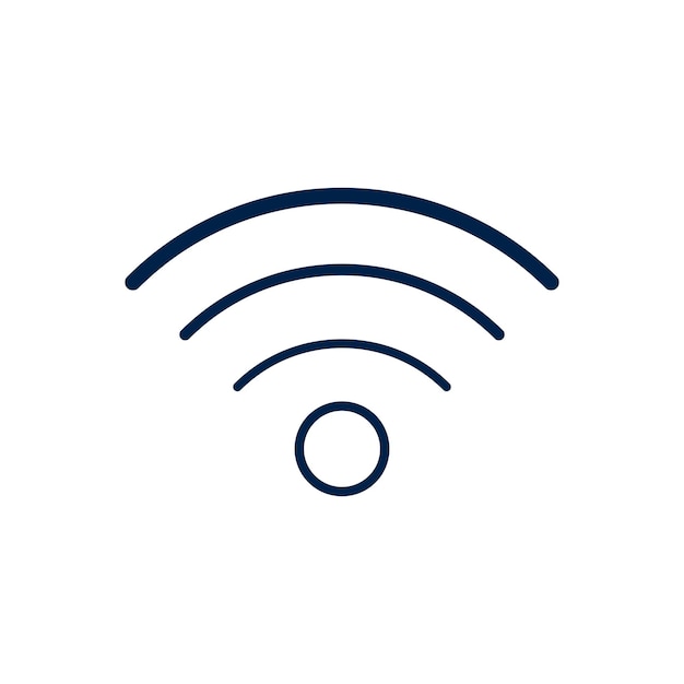 Premium Vector | Signal icon flat vector template Premium Vector | Signal icon flat vector template