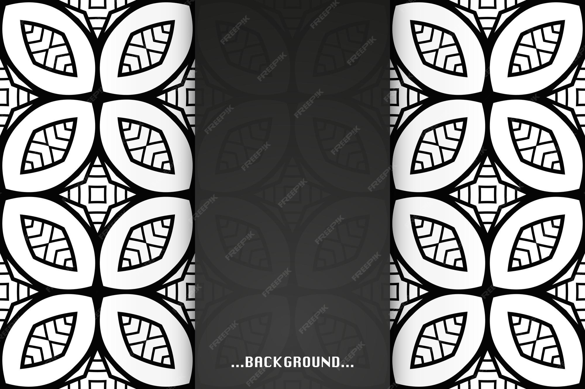 Premium Vector | Simple background with ethnic shapes. Premium Vector | Simple background with ethnic shapes.