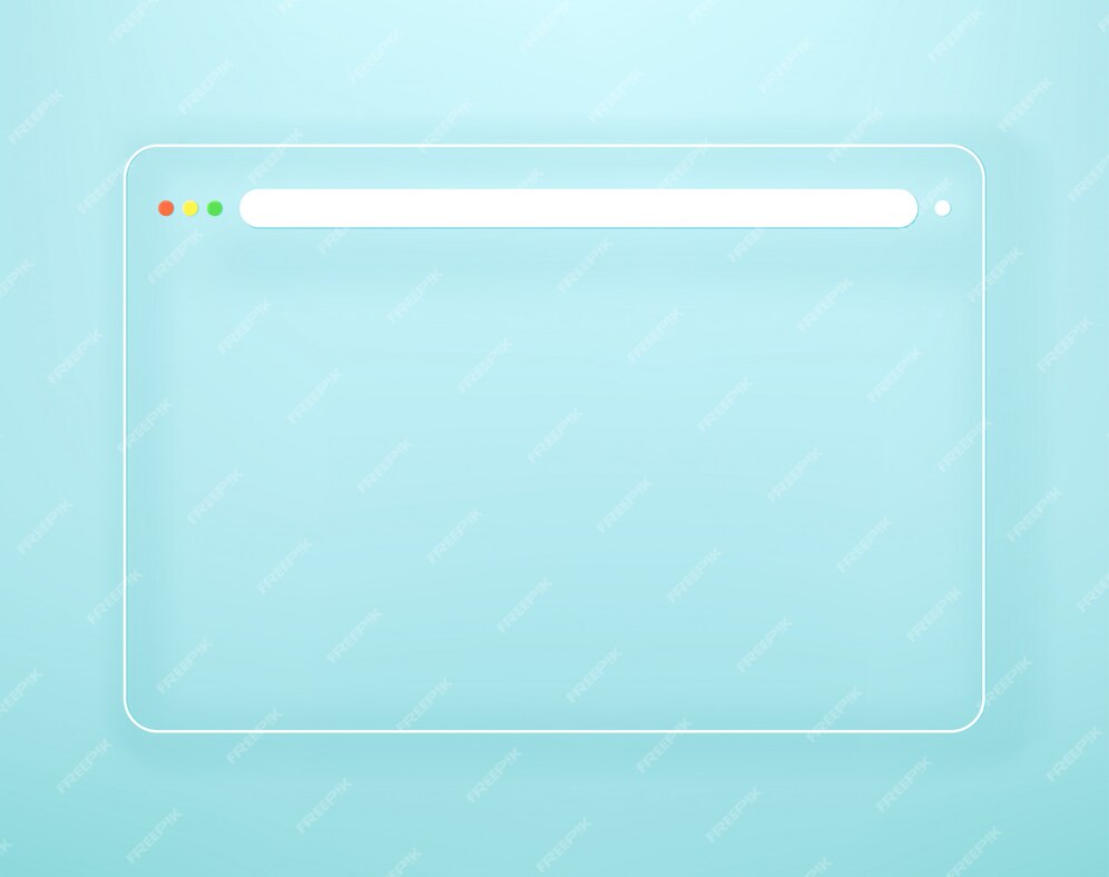 Premium Vector | Simple flat browser window template. Premium Vector | Simple flat browser window template.
