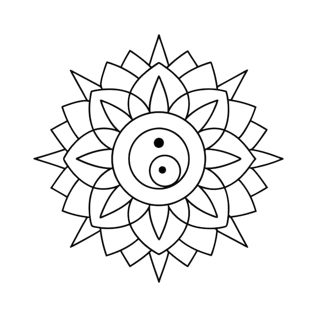 Premium Vector | Simple Mandala Illustrations for Fast and Easy Use for ... Premium Vector | Simple Mandala Illustrations for Fast and Easy Use for ...