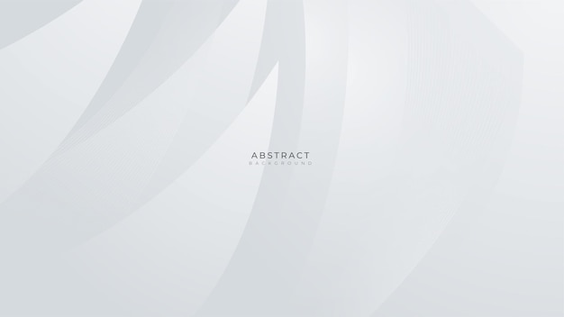 Premium Vector | Simple minimal white geometric shapes abstract modern ...