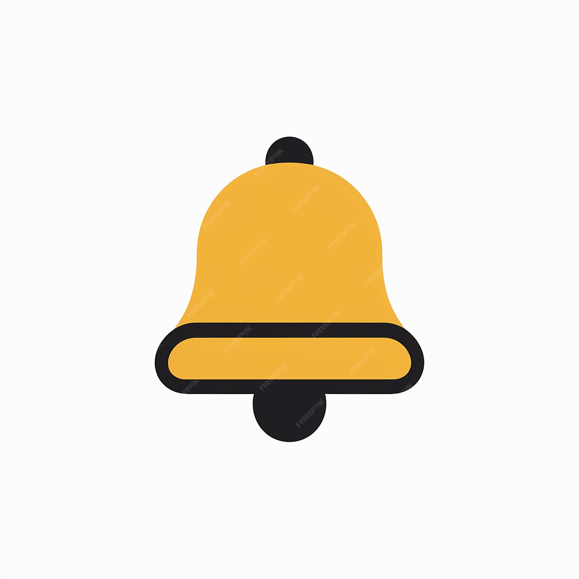 Premium Vector | A simple stylized bell icon Premium Vector | A simple stylized bell icon