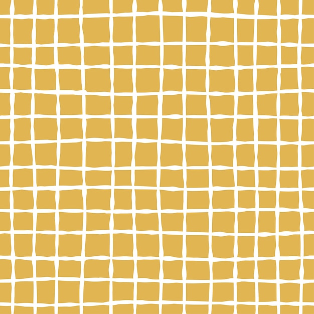 Premium Vector | Simple vector seamless checkered pattern on a mustard ... Premium Vector | Simple vector seamless checkered pattern on a mustard ...