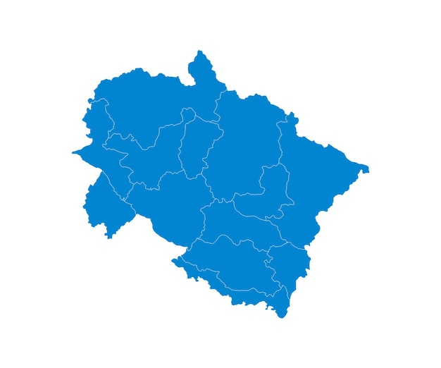 Premium Vector | Sky blue Color Uttarakhand map Political and ... Premium Vector | Sky blue Color Uttarakhand map Political and ...