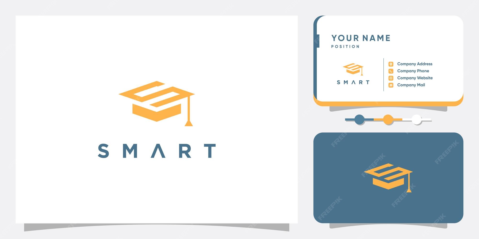 Premium Vector | Smart study logo design with unique letter s concept Premium Vector | Smart study logo design with unique letter s concept