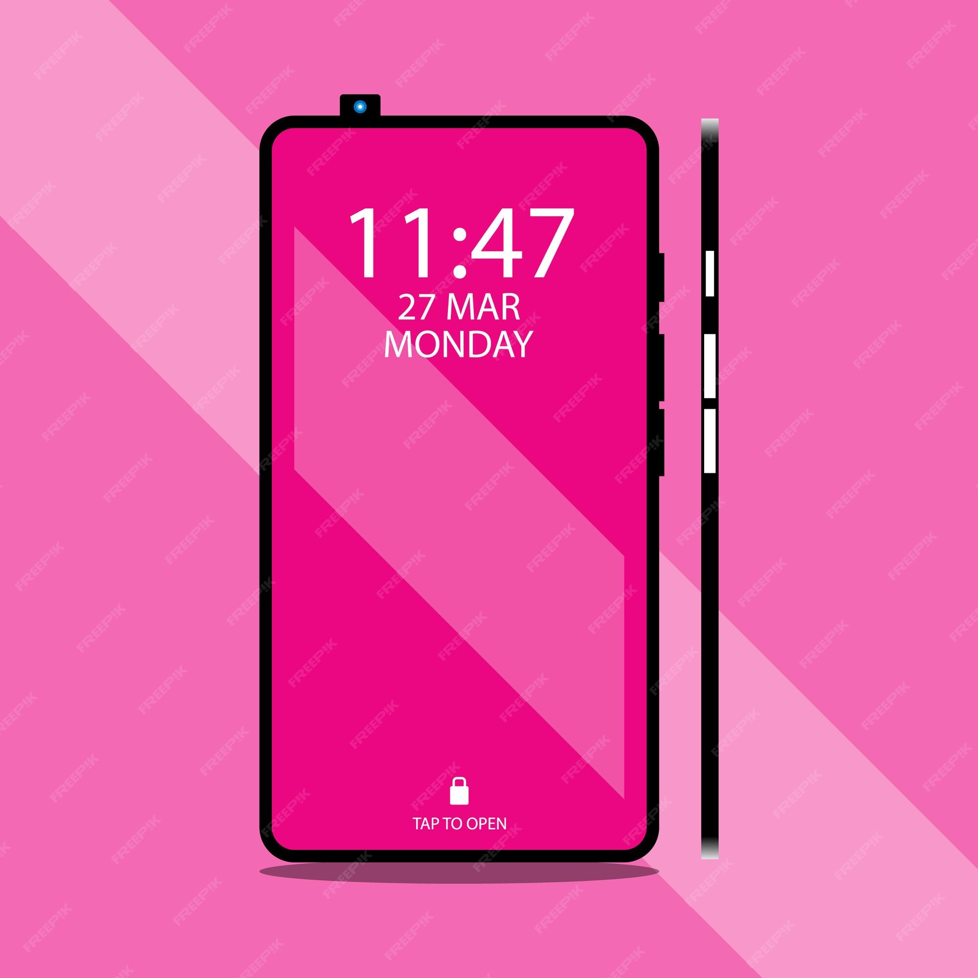 Premium Vector Smartphone Vector Illustrationtemplate For