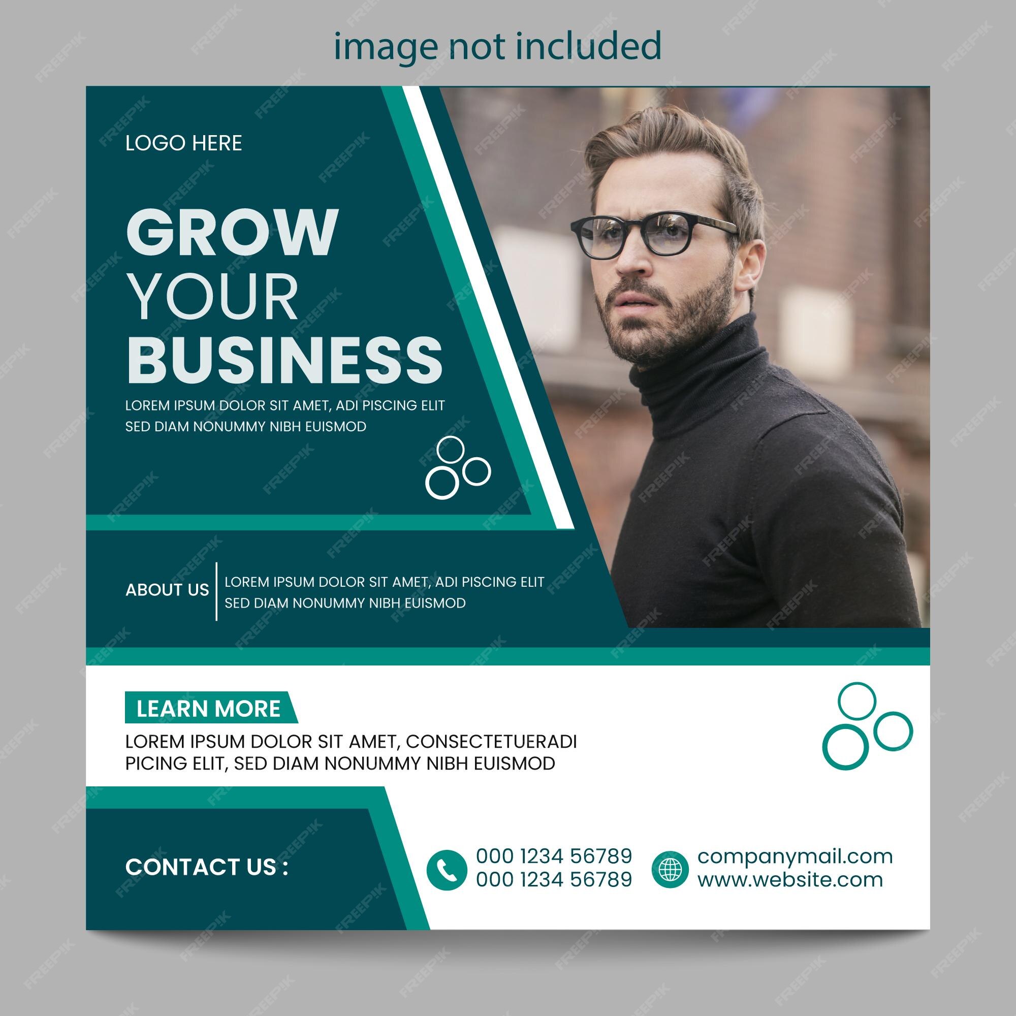 Premium Vector Social Media Post Design Template