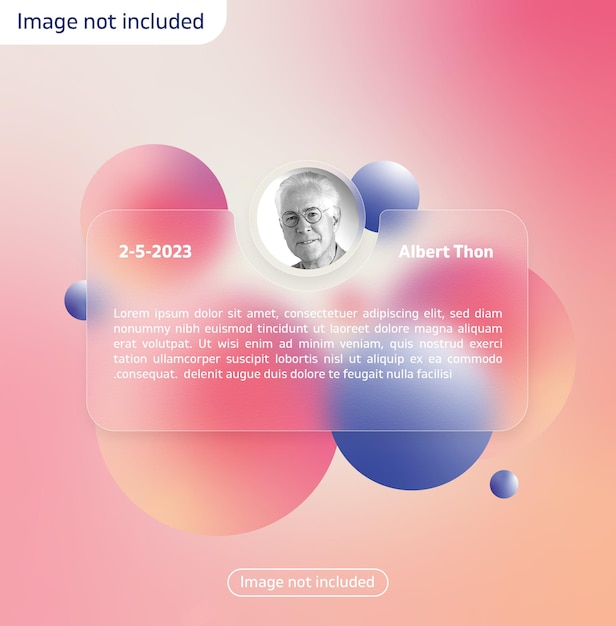 Premium Vector | Social media user interface Premium Vector | Social media user interface