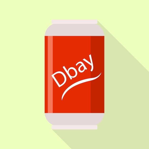 Premium Vector Soda Tin Can Icon Flat Illustration Of Soda Tin Can