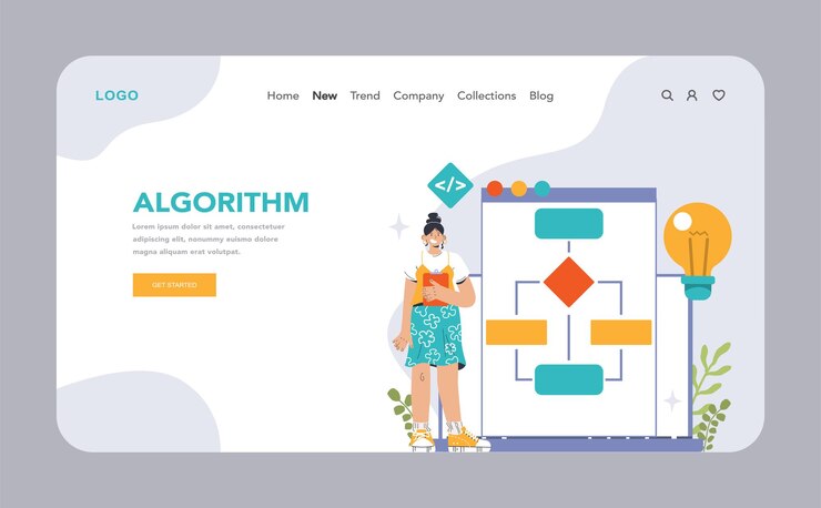 Premium Vector | Software development web banner or landing page coding ...