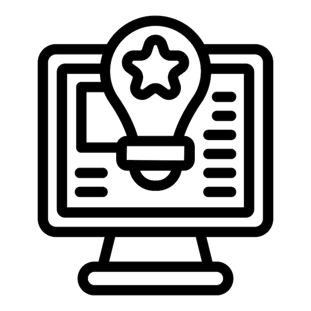 Premium Vector | Software idea icon outline vector creative boosting ... Premium Vector | Software idea icon outline vector creative boosting ...