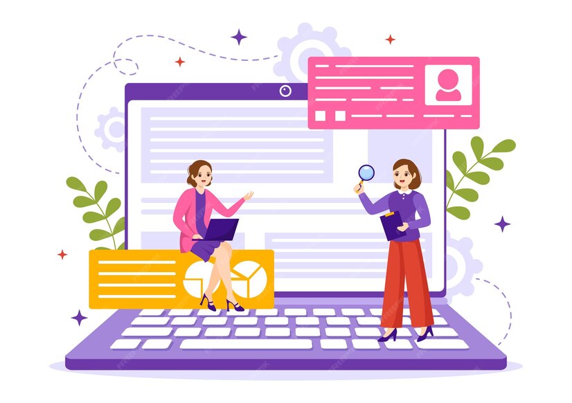 Premium Vector | Software Testing Vector Illustration with Application ...