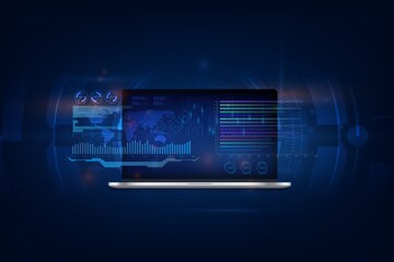 Premium Vector | Software, web development, programming . abstract ...