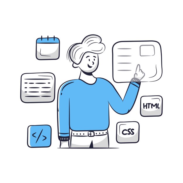 Css Drawing Vectors & Illustrations for Free Download