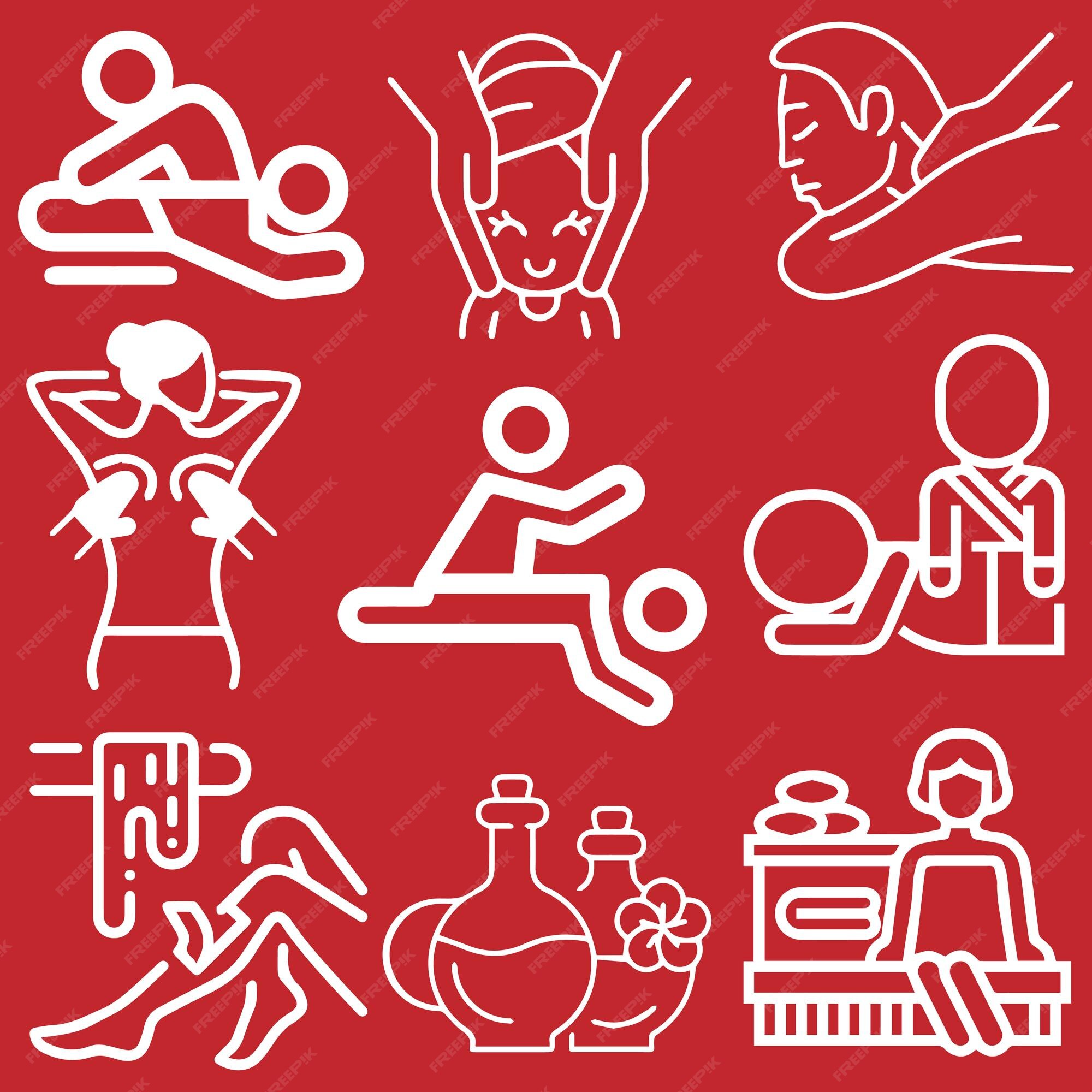 Premium Vector Spa And Body Massage Vector