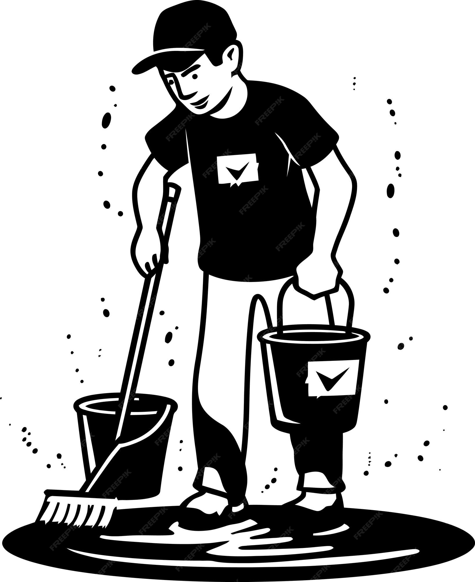 Sparkle Squad Cleaning Floor Logo Icon Shiny Surfaces Man with Mop ... Sparkle Squad Cleaning Floor Logo Icon Shiny Surfaces Man with Mop ...